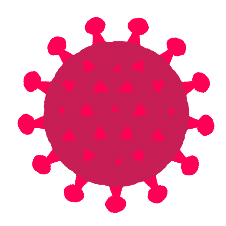 新型コロナウイルスのイラスト - ONWAイラスト