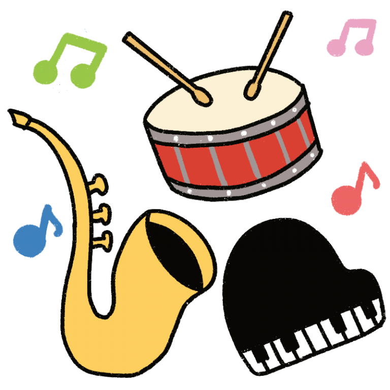 楽器のイラスト Onwaイラスト