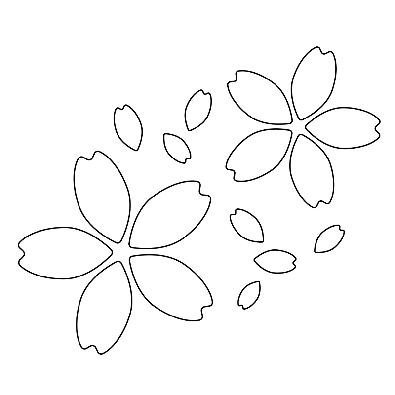 満開の桜のイラスト Onwaイラスト