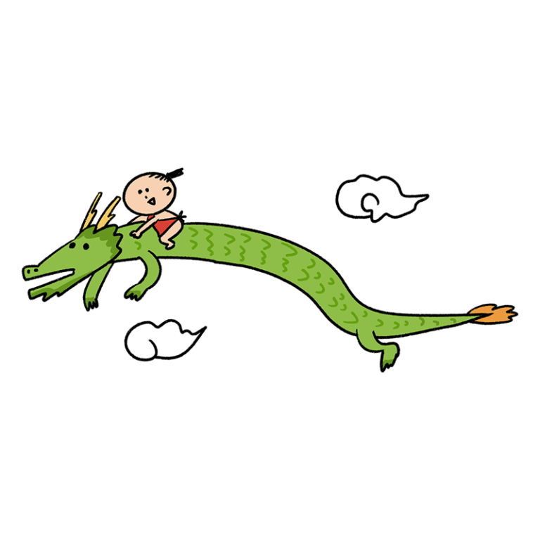 龍・辰年・竜イラストのかわいい手書き無料フリー素材まとめ - ONWAイラスト