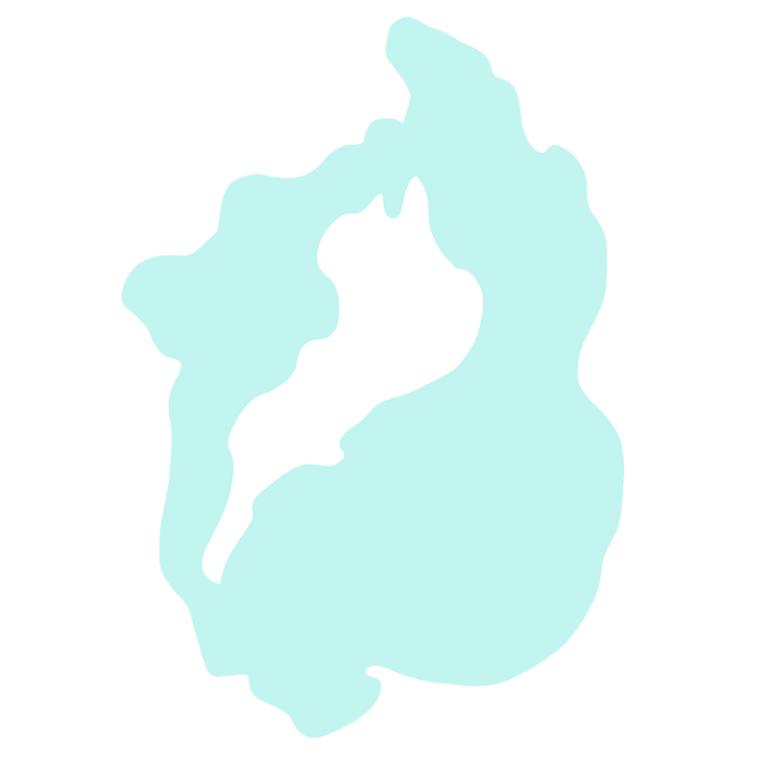 埼玉県の地図を切り取ったイラスト - ONWAイラスト