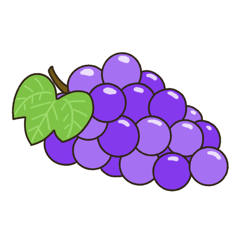 巨峰のイラスト - ONWAイラスト